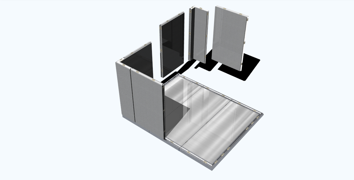 How to Build a DIY Walk in Cooler With a Floor