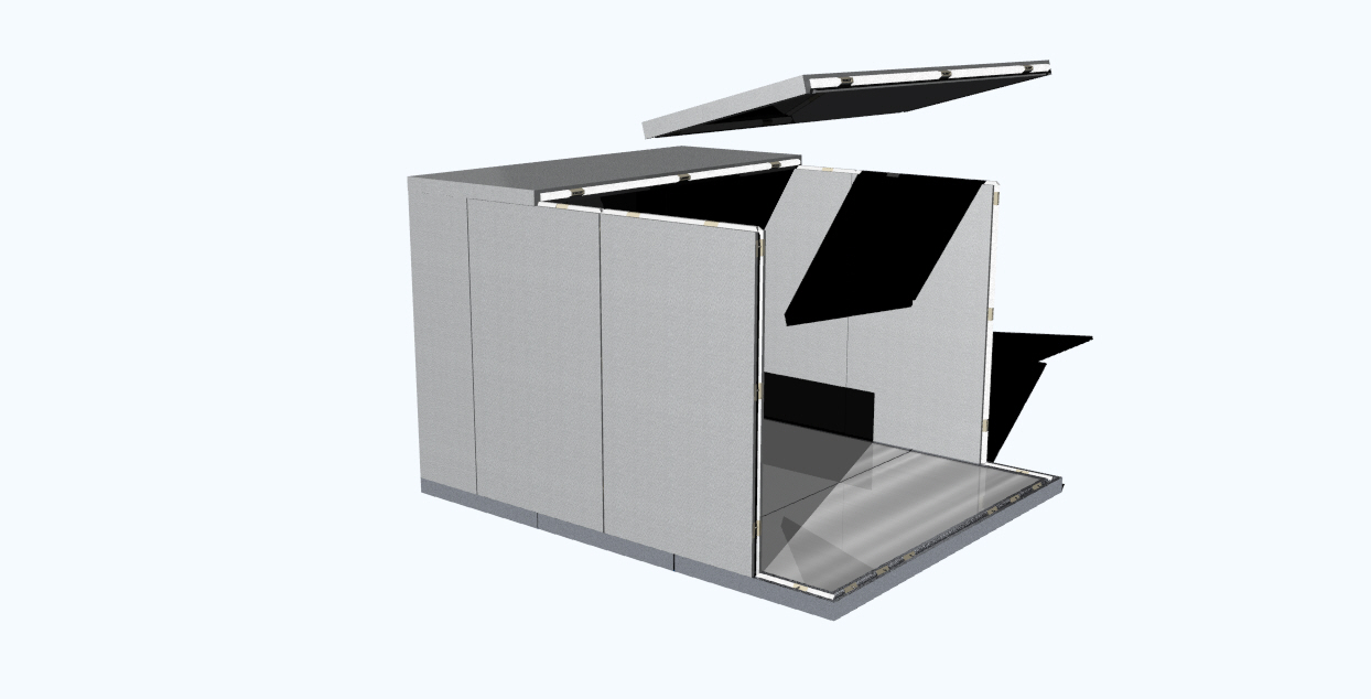 How to Build a DIY Walk in Cooler With a Floor