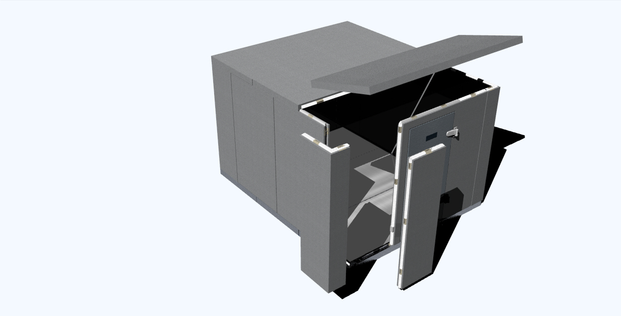 How to Build a DIY Walk in Cooler With a Floor