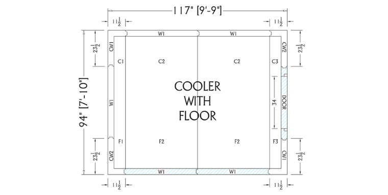 Walk in Cooler Options and Accessories