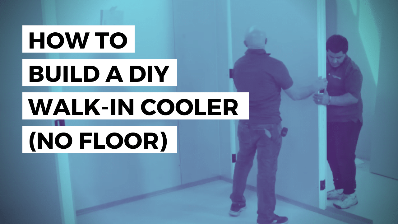 How to Build a DIY Walk in Cooler With No Floor